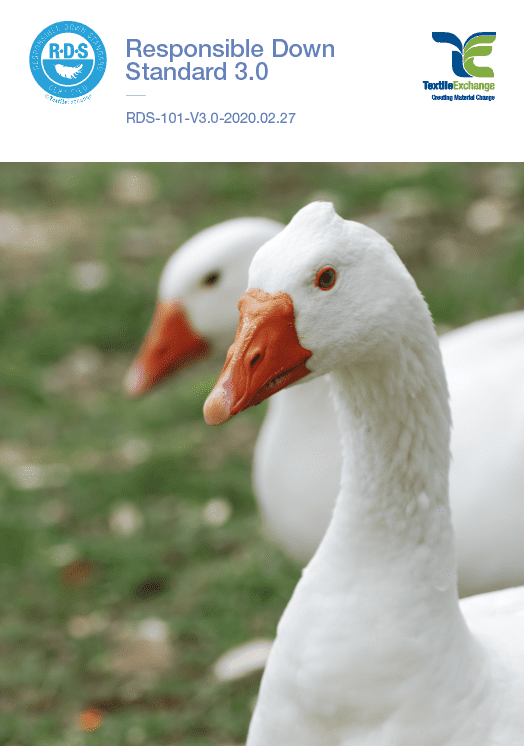 RDS-101 Responsible Down Standard (RDS) - Textile Exchange